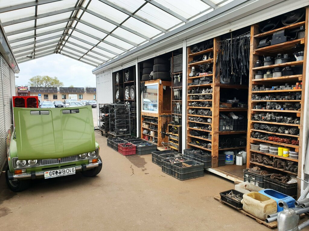 Çıkma yedek parça Auto parts store, Moguilev, foto