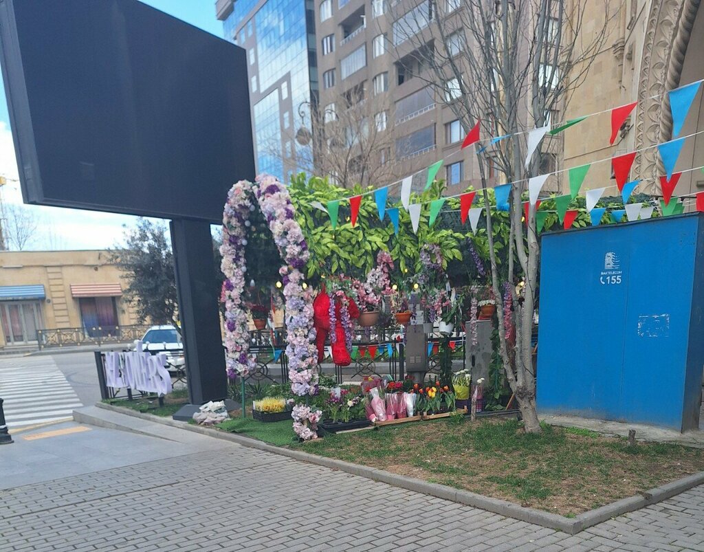 Çiçekçiler Az Flowers, Bakü, foto
