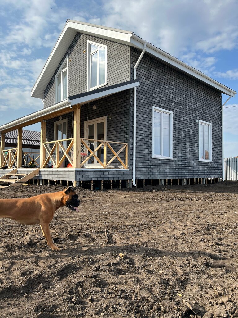 Yazlık ev inşaatı Avantagdom, Novosibirsk, foto