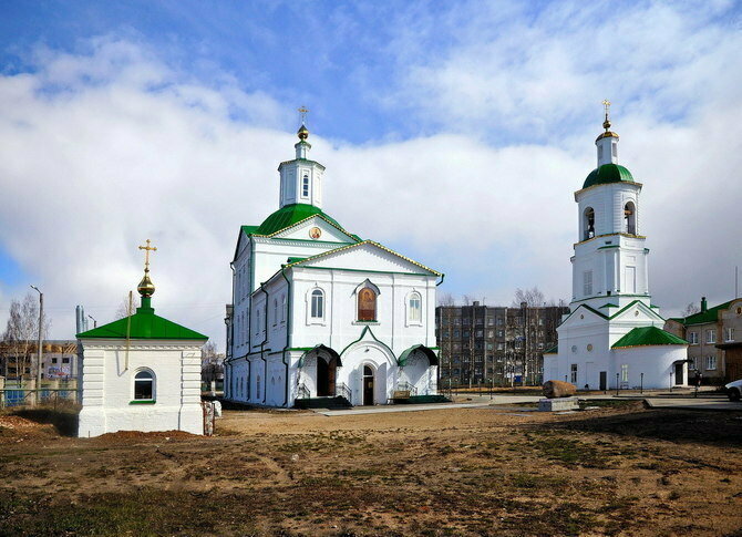 Ortodoks kiliseleri Church of Saint Stephen of Perm, Kotlas, foto