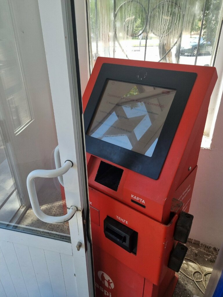 Ödeme terminali Kaspi Bank, Türkistan, foto