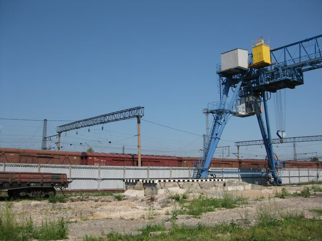 Demiryolu kargo Tjazhelovesnaja-ploschadka, Samara, foto