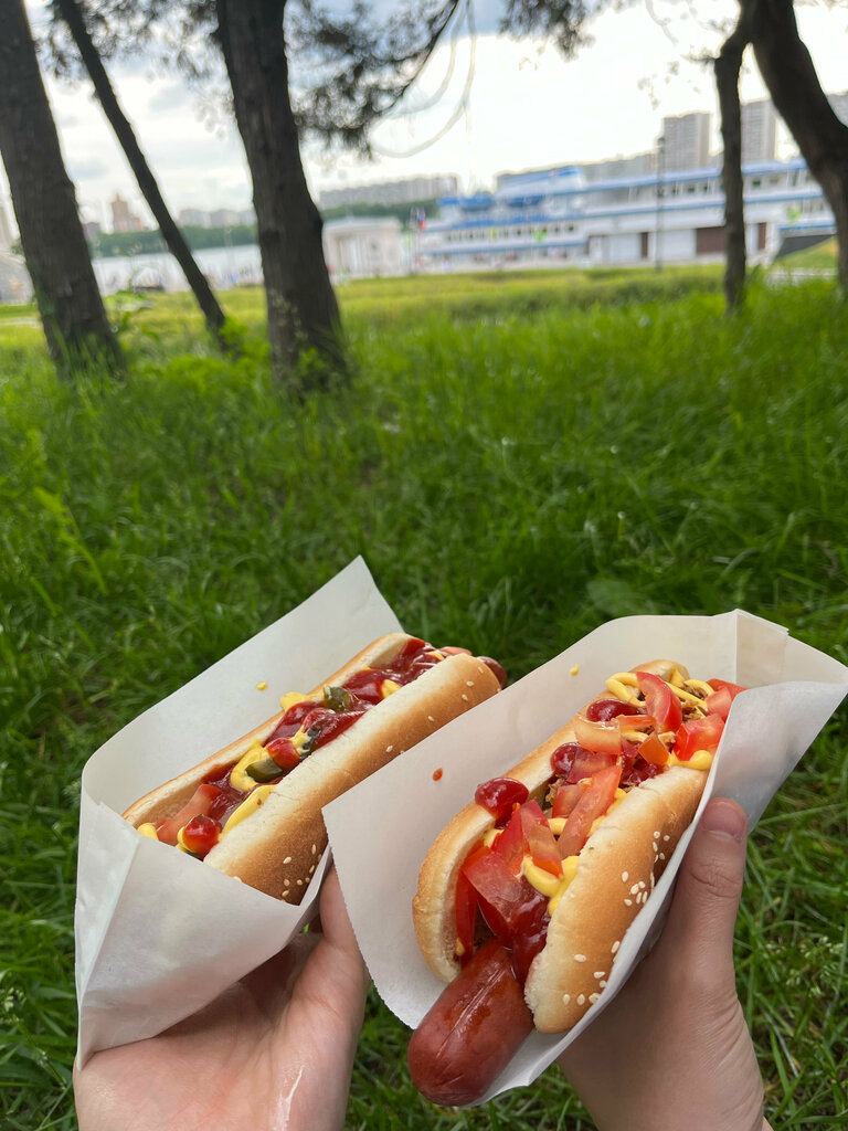 Fast food Hot dogs Boory, Moskova, foto