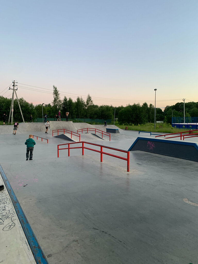 Kaykay parkı Стрит зона Скейт-Парка, Moskova, foto