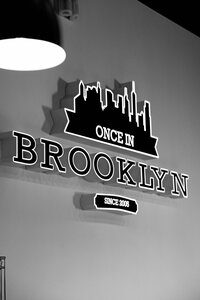 Kahve dükkanları Once In Brooklyn, Zima, foto