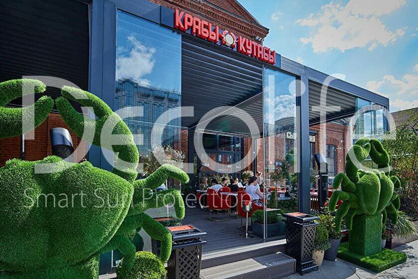 Çerçeve ve çadır yapıları Decolife, Soçi, foto