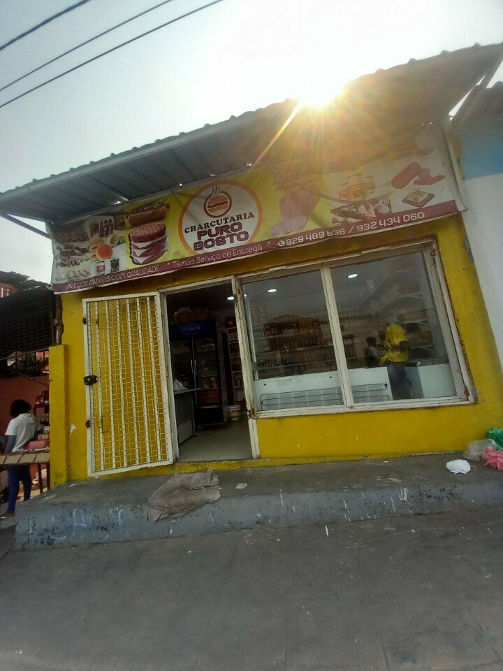 Kasap, şarküteri Puro gosto, Loanda, foto