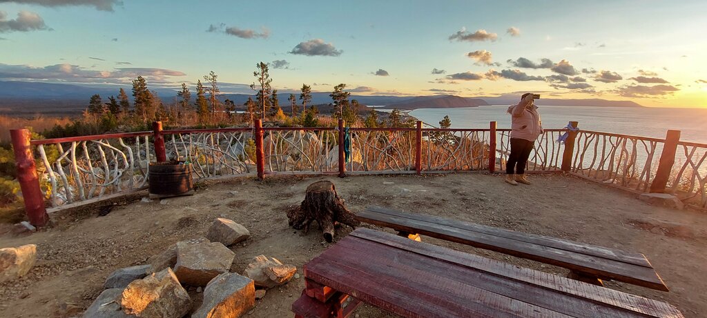 Seyir terası Смотровая площадка, Buriatya, foto