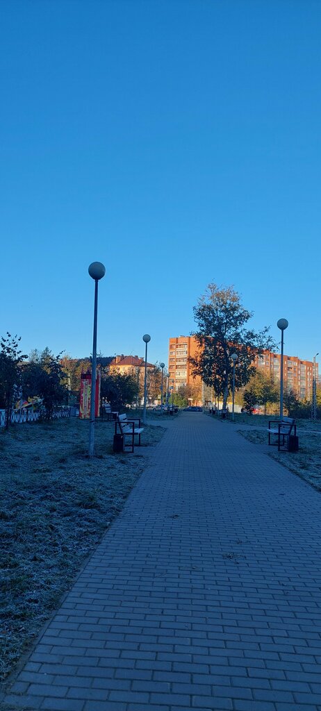 Kültür ve eğlence parkları Semidesyatiletiya Pobedy Square, Petrozavodsk, foto