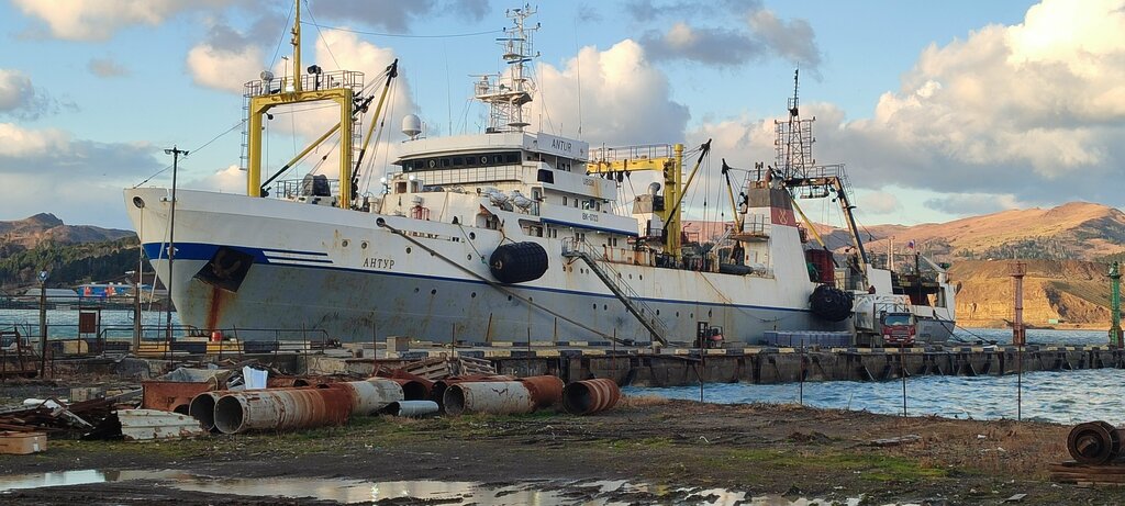 i̇skele Jetty , Sahalin Bölgesi, foto