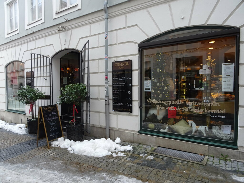 Kafe Café Greindl, Passau, foto