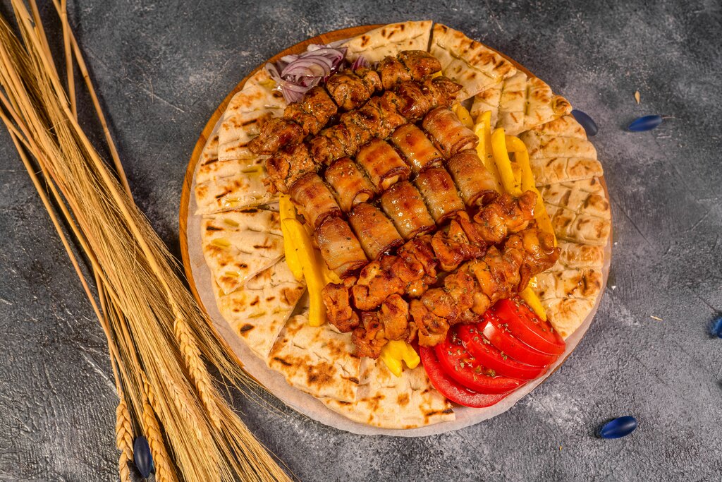 Fast food Porto Mikonos Grill, Moskova, foto