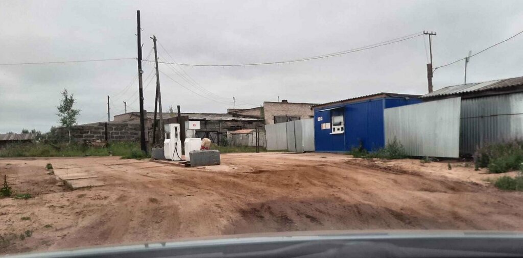 Benzin istasyonu Gas station, Arhangelskaya oblastı, foto