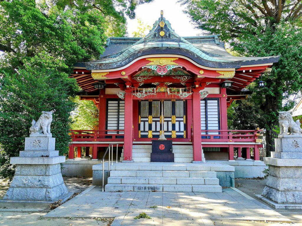 Dini dernekler Shibamata Hachiman Shrine, Tokyo, foto