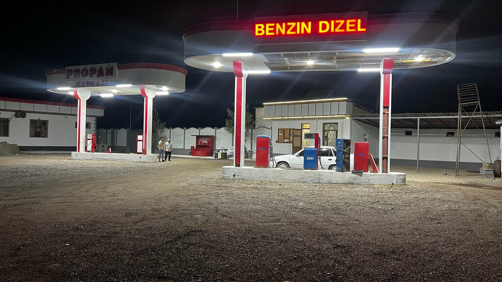 Otogaz dolum istasyonu Agns, Agzs, Agnks, Nemengan eyaleti, foto