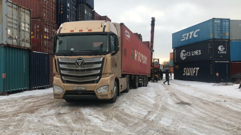 Konteyner terminali Terminal Depo Kupavna, Staraya Kupavna, foto
