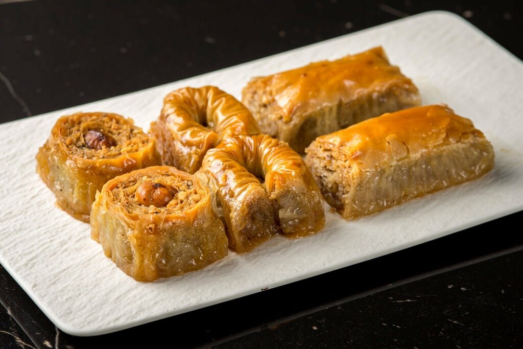 Pastacılık üretimi Şah Baklava, Tiumen, foto