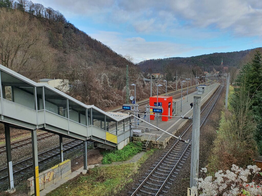 Tren istasyonu Freital-Hainsberg West, Freital, foto