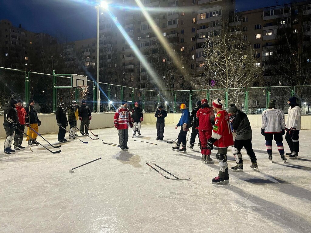 Buz pateni pistleri Ice rink, Saint‑Petersburg, foto