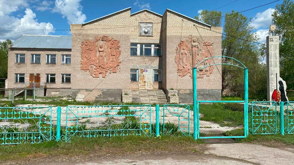 Kültür ocakları Ново-Геранькинский СДК, Samarskaya oblastı, foto