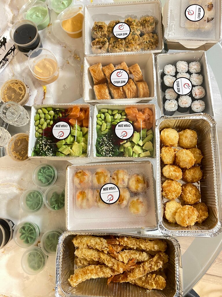 Hazır yemek teslim servisleri Sushi Dom, Saint‑Petersburg, foto