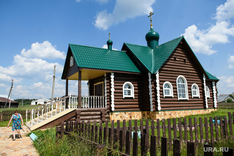 Ortodoks kiliseleri Церковь, Sverdlovskaya oblastı, foto