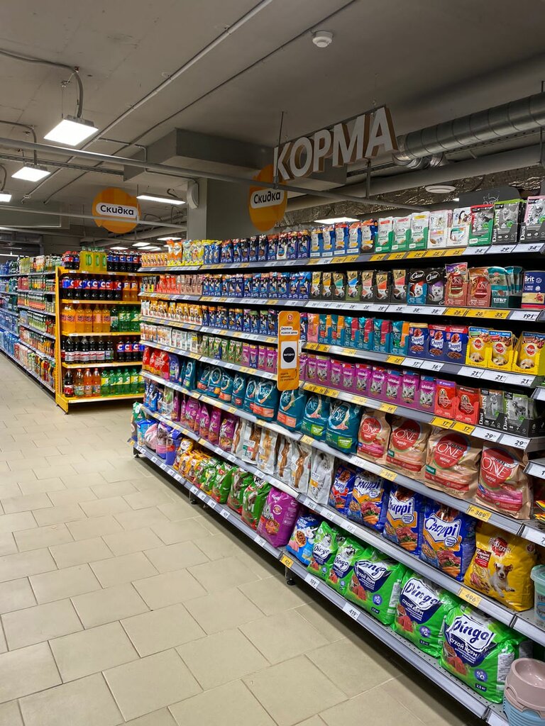 Süpermarket Pyatyorochka, Saint‑Petersburg, foto