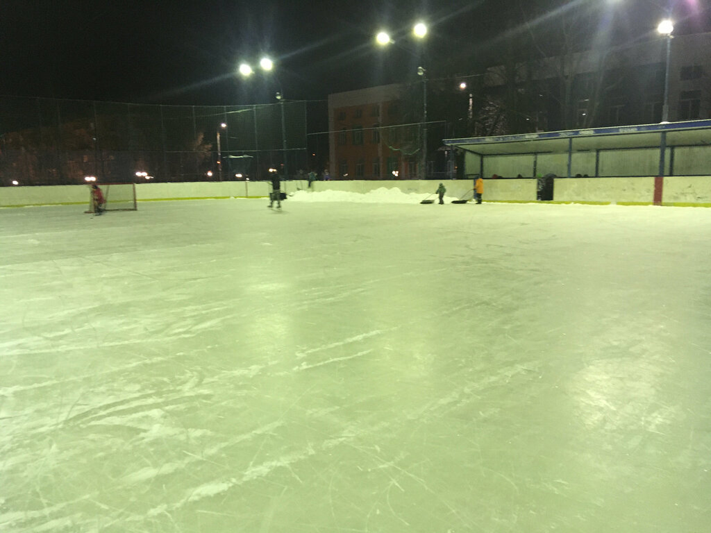 Spor alanı Хоккейная площадка, Moskova ve Moskovskaya oblastı, foto