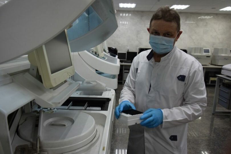 Tıbbi laboratuvarlar I. V. Smolin Laboratory, Kostanay, foto