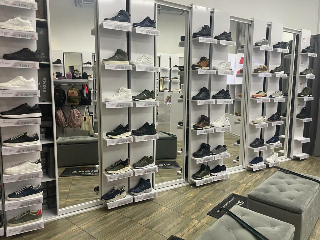 Ayakkabı mağazaları Sigma shoes, Saint‑Petersburg, foto