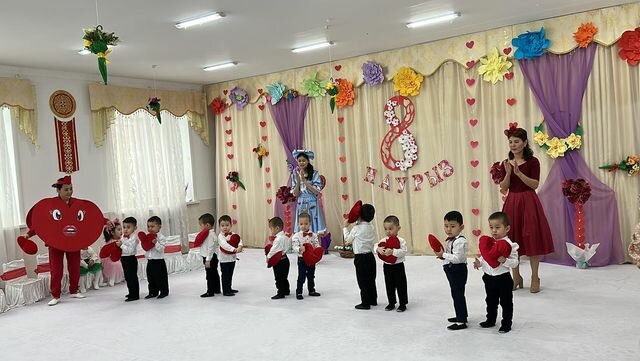 Anaokulları Zhangir Khan Private Kindergarten, Batı Kazakistan eyaleti, foto