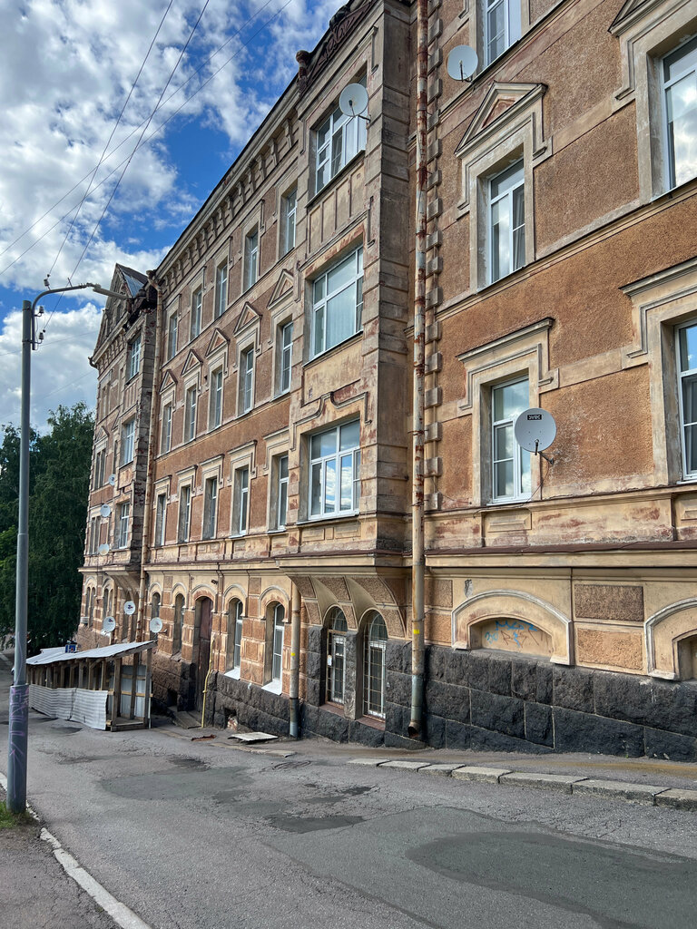 Turistik yerler Жилой дом Г. Франкенхаузера, Vyborg, foto
