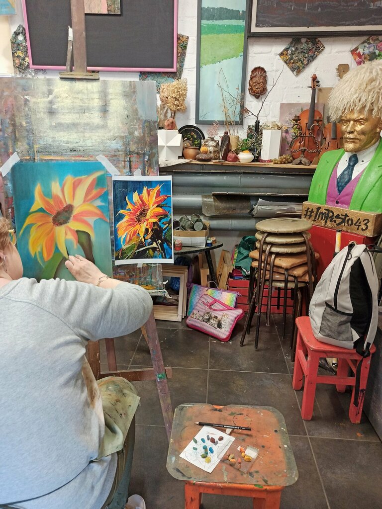 Sanat atölyeleri Impasto, Kirov, foto