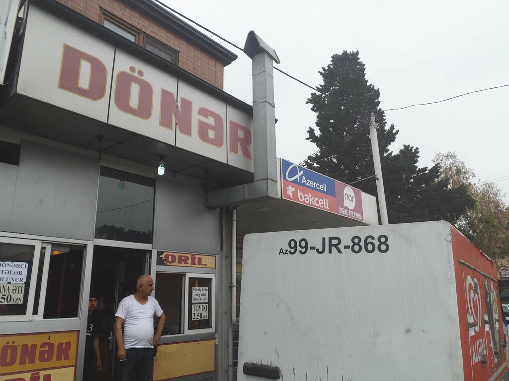 Fast food Doner, Bakü, foto