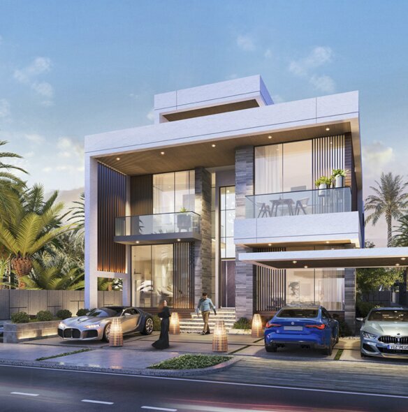 Emlak ofisi Sanshi, Dubai, foto