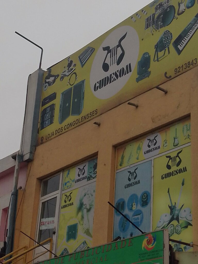 Enstrüman mağazaları Gudesom, Loanda, foto