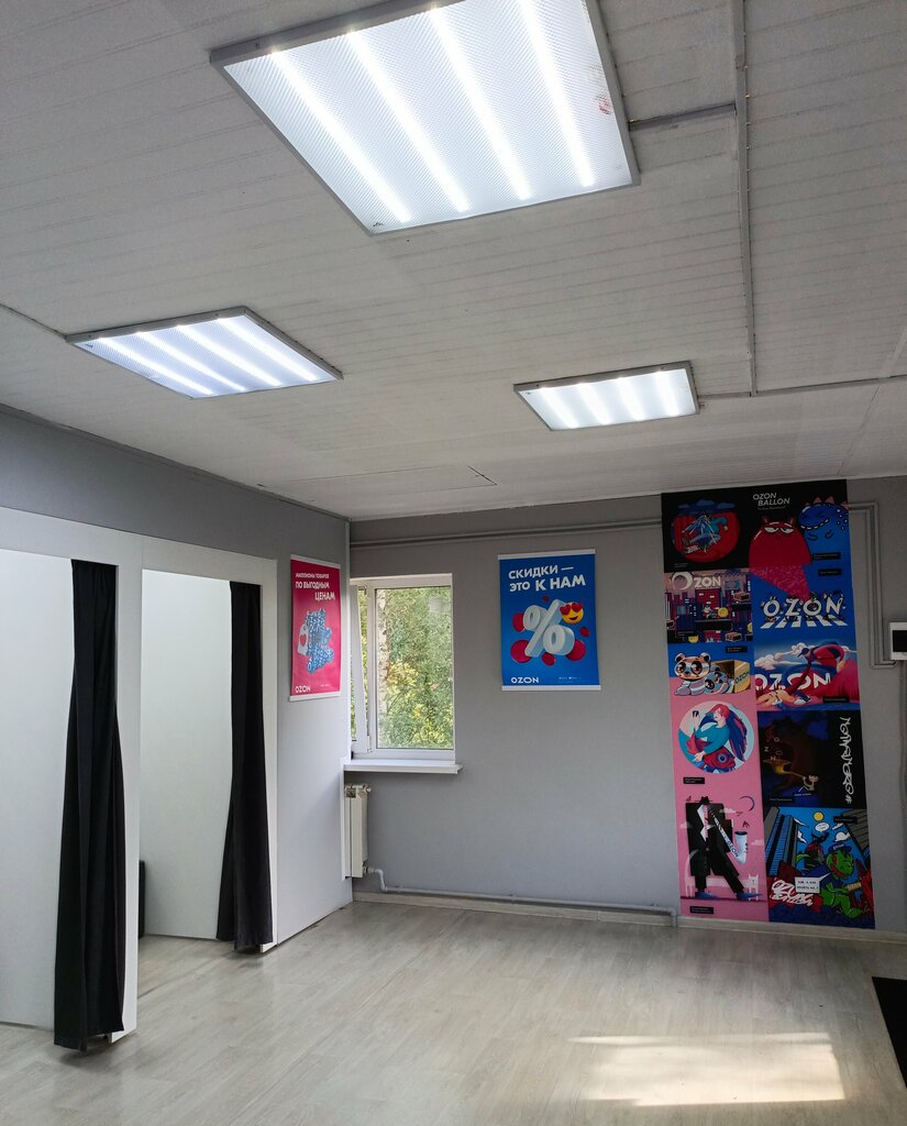 Teslimat noktası Ozon, Novgorodskaya oblastı, foto