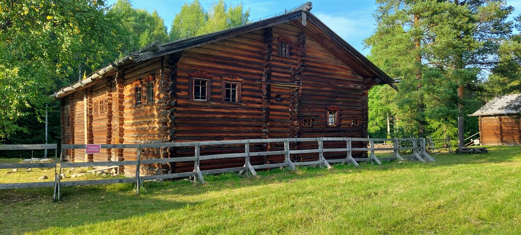 Müzeler ve sanat galerileri Дом-двор М.М. Туробова из деревни Ирта, Arhangelskaya oblastı, foto