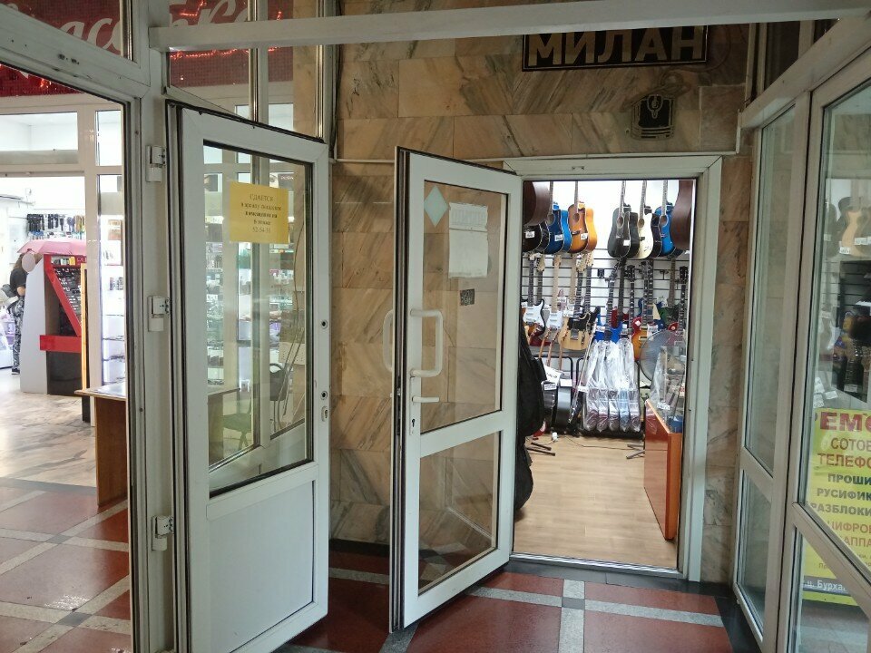 Enstrüman mağazaları Milan, Blagoveshchensk, foto