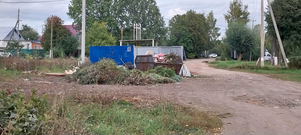 Çöp alanları Trash and garbage disposal area, Cheboksary, foto