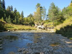 Spring, stream (Republic of Adygea, Maykopsky District, Dakhovskoye selskoye poseleniye, Lagonakskoye nagorye), pınar, çay  Krasnodarski krayından