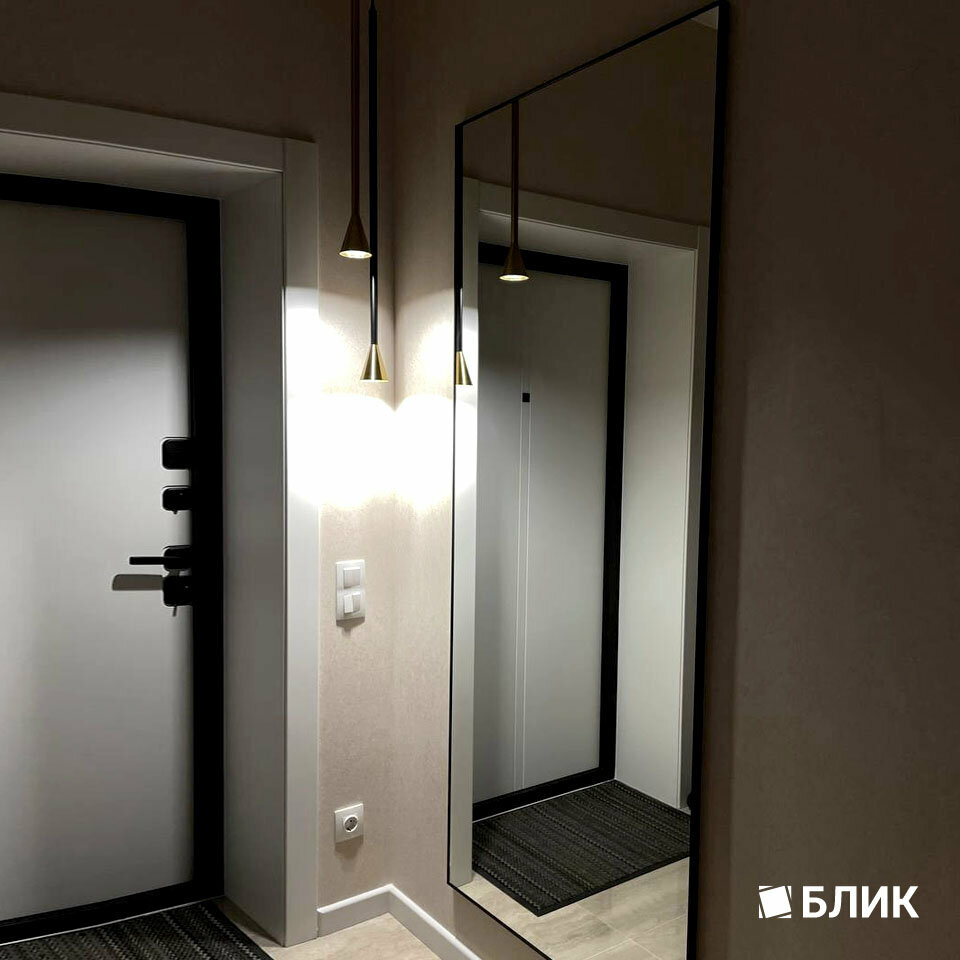 Ayna yapımı ve montaj hizmetleri BLIK-glass and mirrors, Tambov, foto