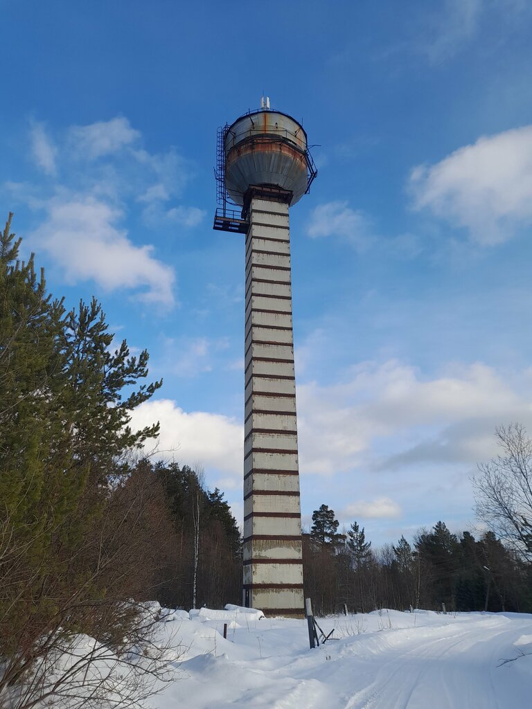 Mühendislik altyapısı Водонапорная башня, Sverdlovskaya oblastı, foto