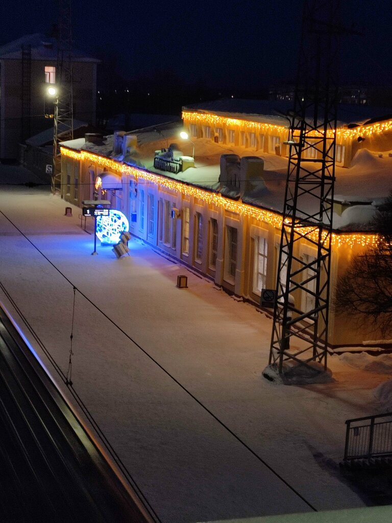 Tren garları Верещагино, Vereşçagino, foto