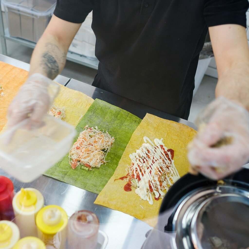 Fast food Shaverma-bar Lavash, Saint‑Petersburg, foto