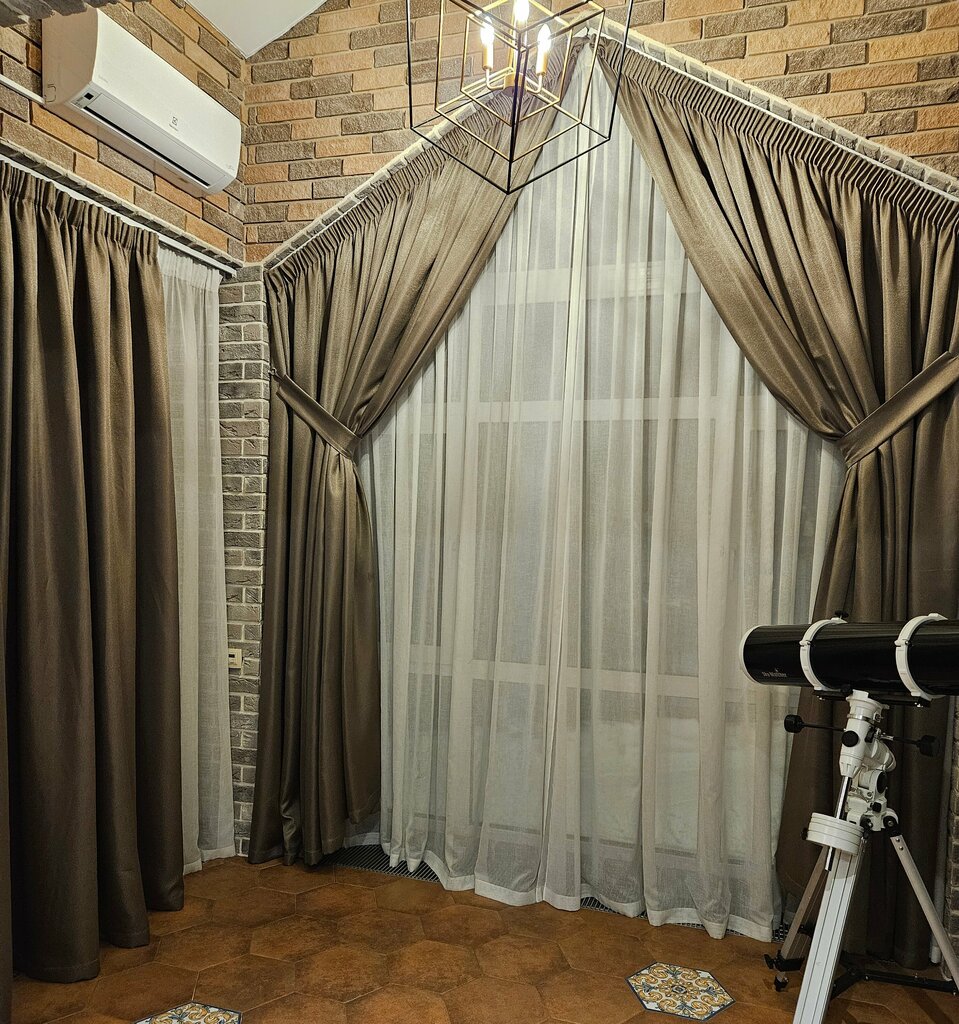 Perde ve korniş üreticileri Vetera decor, Moskova, foto