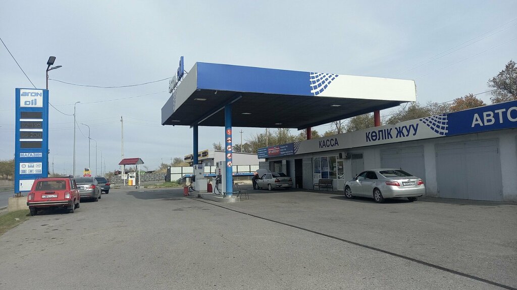 Benzin istasyonu Aron oil, Çimkent (Şımkent), foto