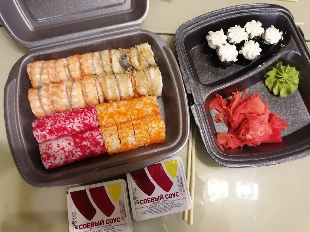 Hazır yemek teslim servisleri Суши Wok, Saint‑Petersburg, foto