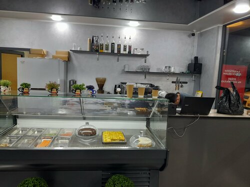 Kahve dükkanları Milliy Coffee, Siriderya eyaleti, foto