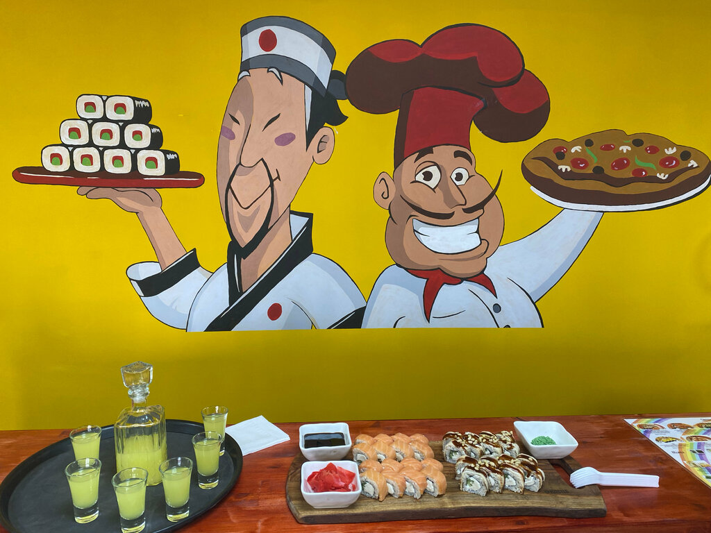 Pizzacılar Sushi Pizza, Novosibirsk, foto